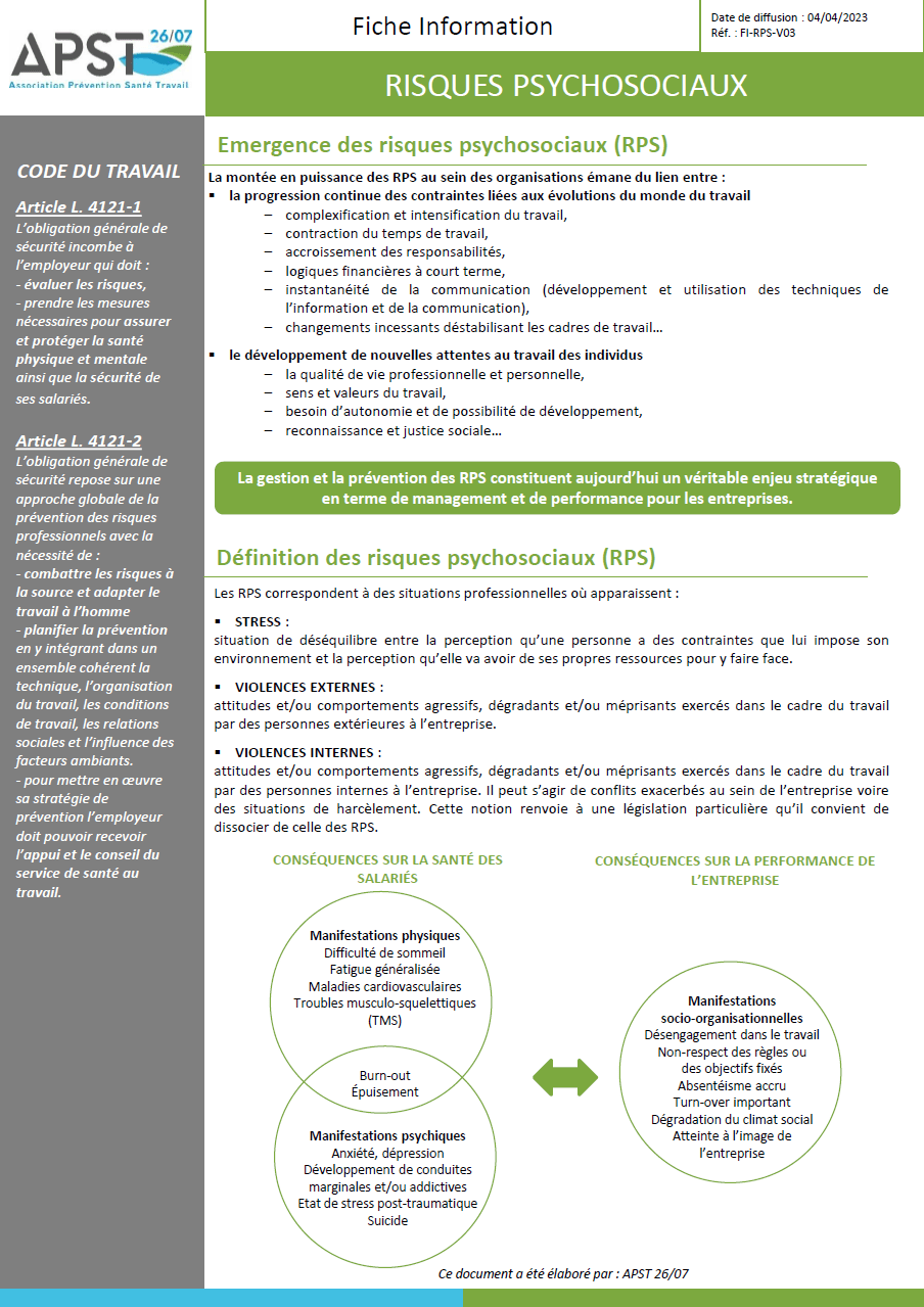 Documentation - Santé Travail Drôme Ardèche